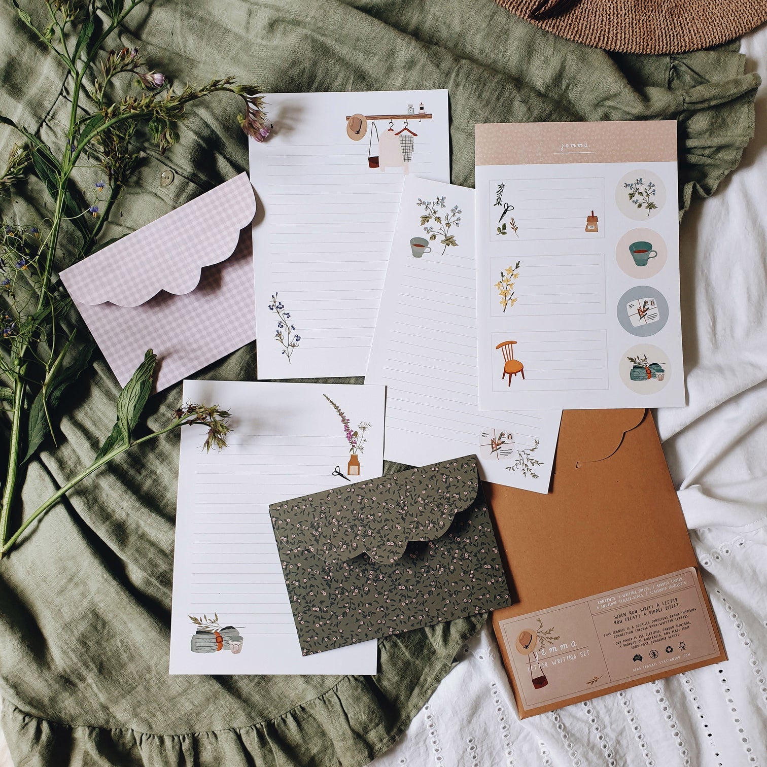Jemma Letter Writing Set – Northern Wellbeing Centre